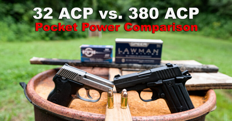 32 ACP VS. 380 ACP | What Caliber Is Better for You?