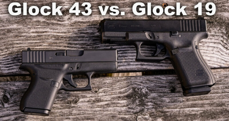 Glock 19 vs. Glock 43 - What Is the Difference? | AmmoForSale.com Glock 19 vs. Glock 43 - What Is the Difference? | AmmoForSale.com