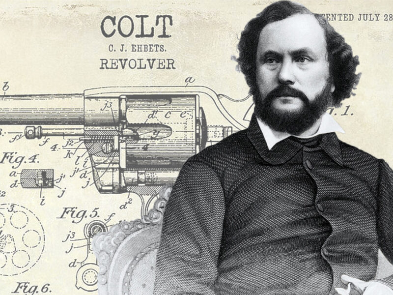Samuel Colt - A Big Wheel In Firearms